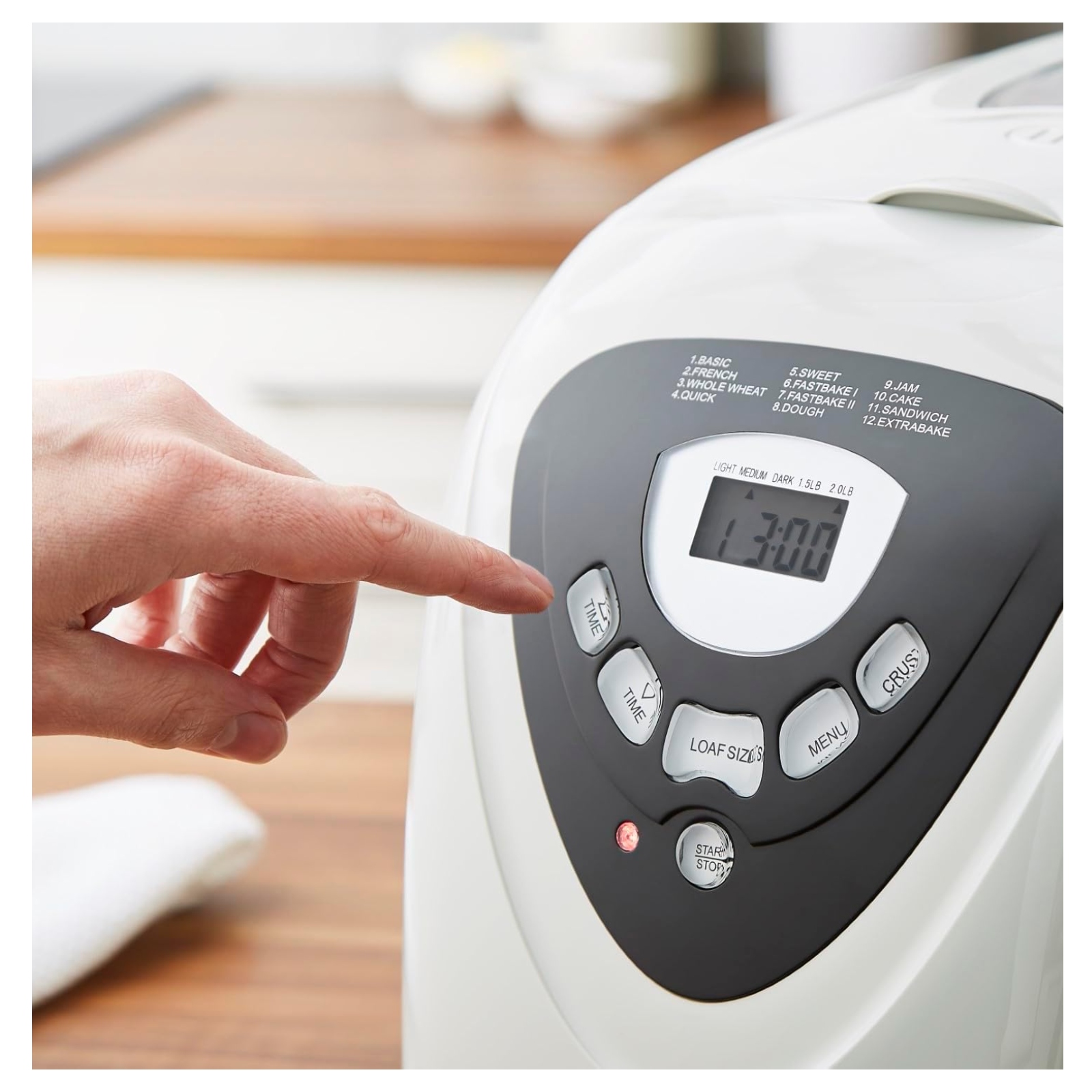 Morphy Richards 48281 Fastbake Breadmaker White BD - Kettle and Toaster Man