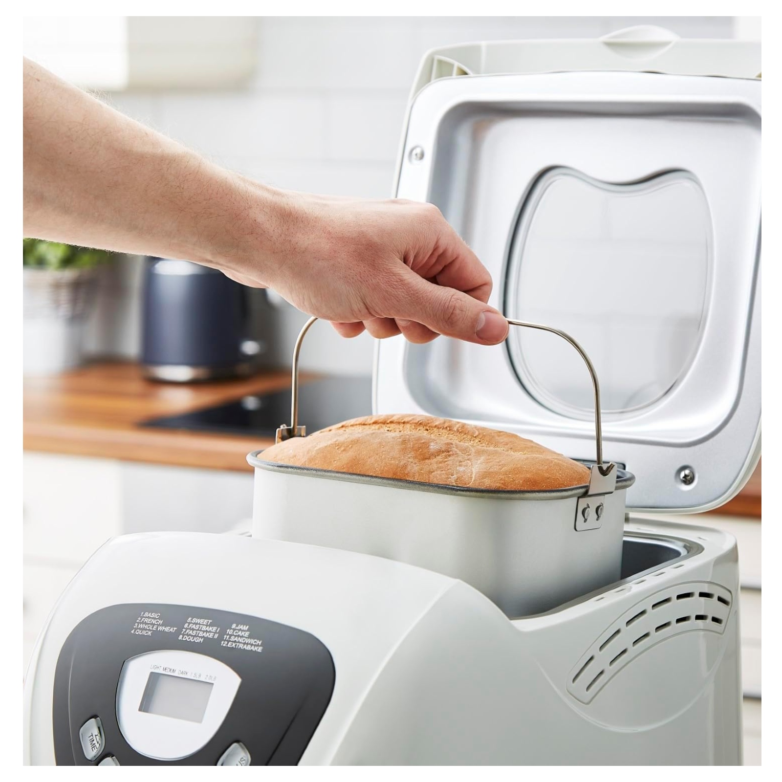 Morphy Richards 48281 Fastbake Breadmaker White BD - Kettle and Toaster Man