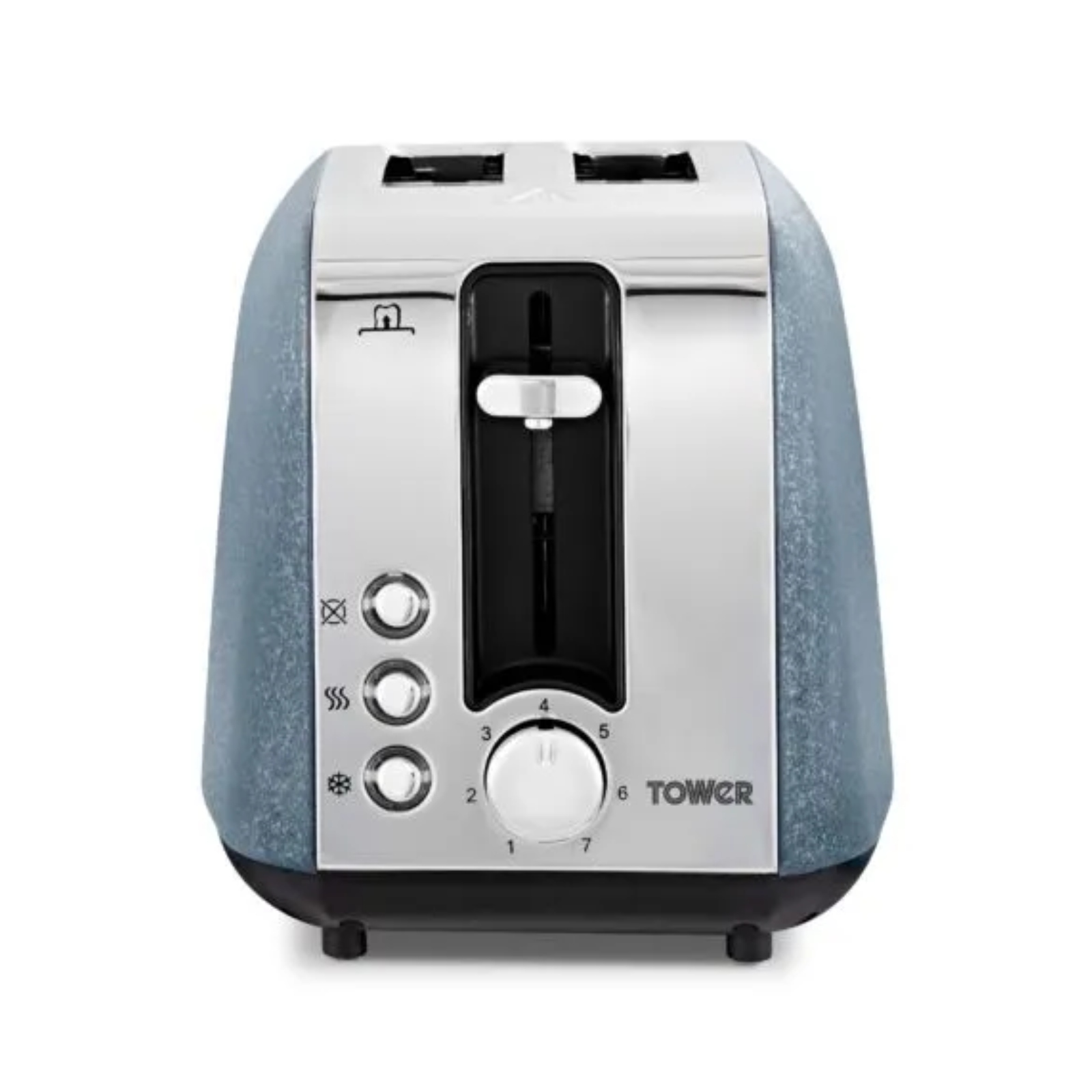 Tower T20052BLU 850W 2 Slice Toaster - Kettle and Toaster Man