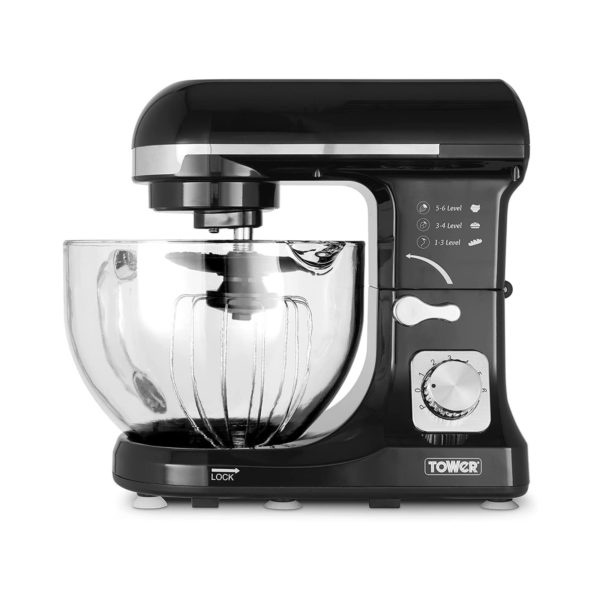 Tower T12033GBF 1000W Stand Mixer With Duraglass Mixing Bowl - Kettle ...
