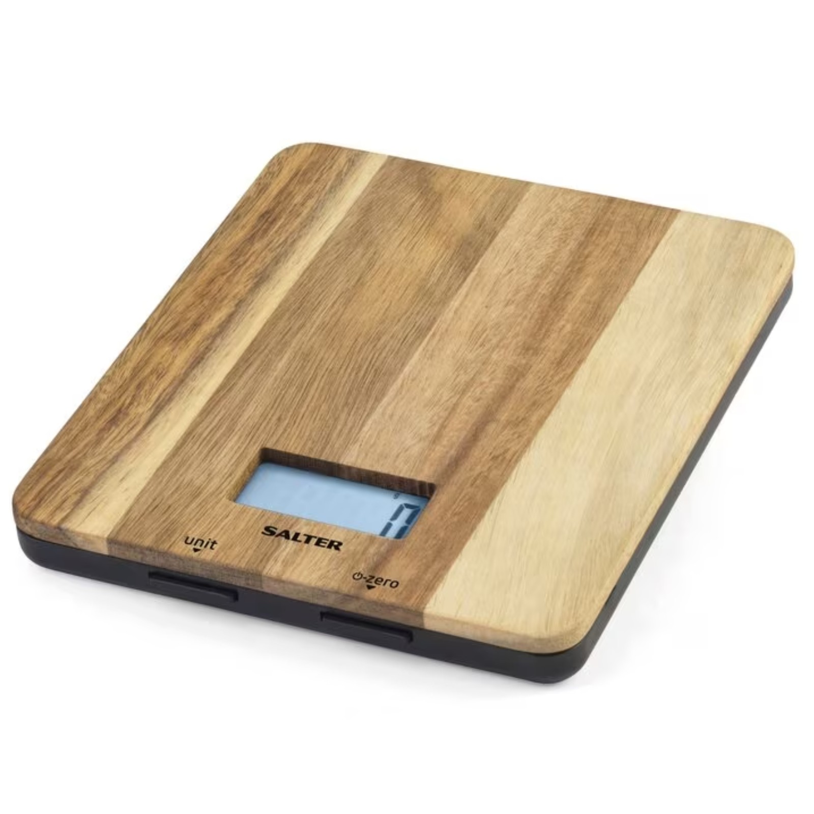 Salter SA00493 Acacia Wood Kitchen Scale - Kettle and Toaster Man